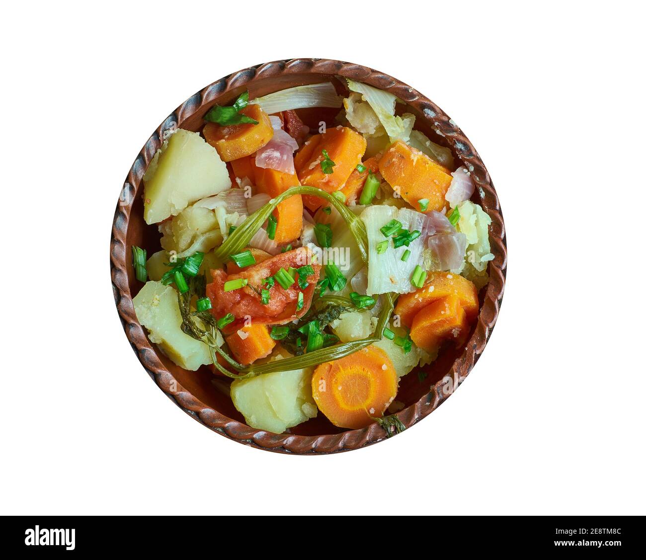 Russian traditiona Root Vegetable Stew - Ragu Iz Ovoshej close up Stock ...