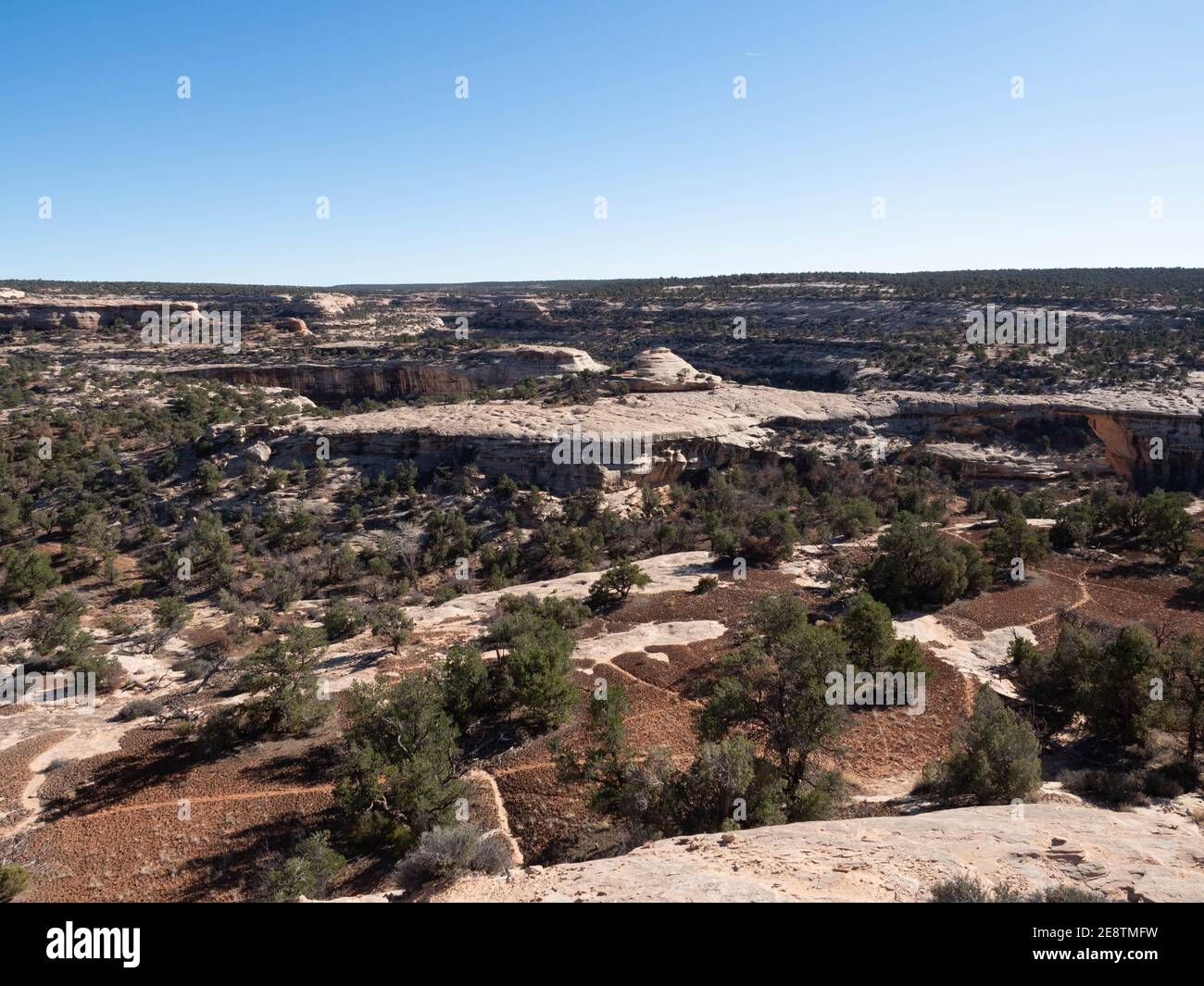 Natural Bridges National Monument hike to Kachina Bridge near Blanding ...