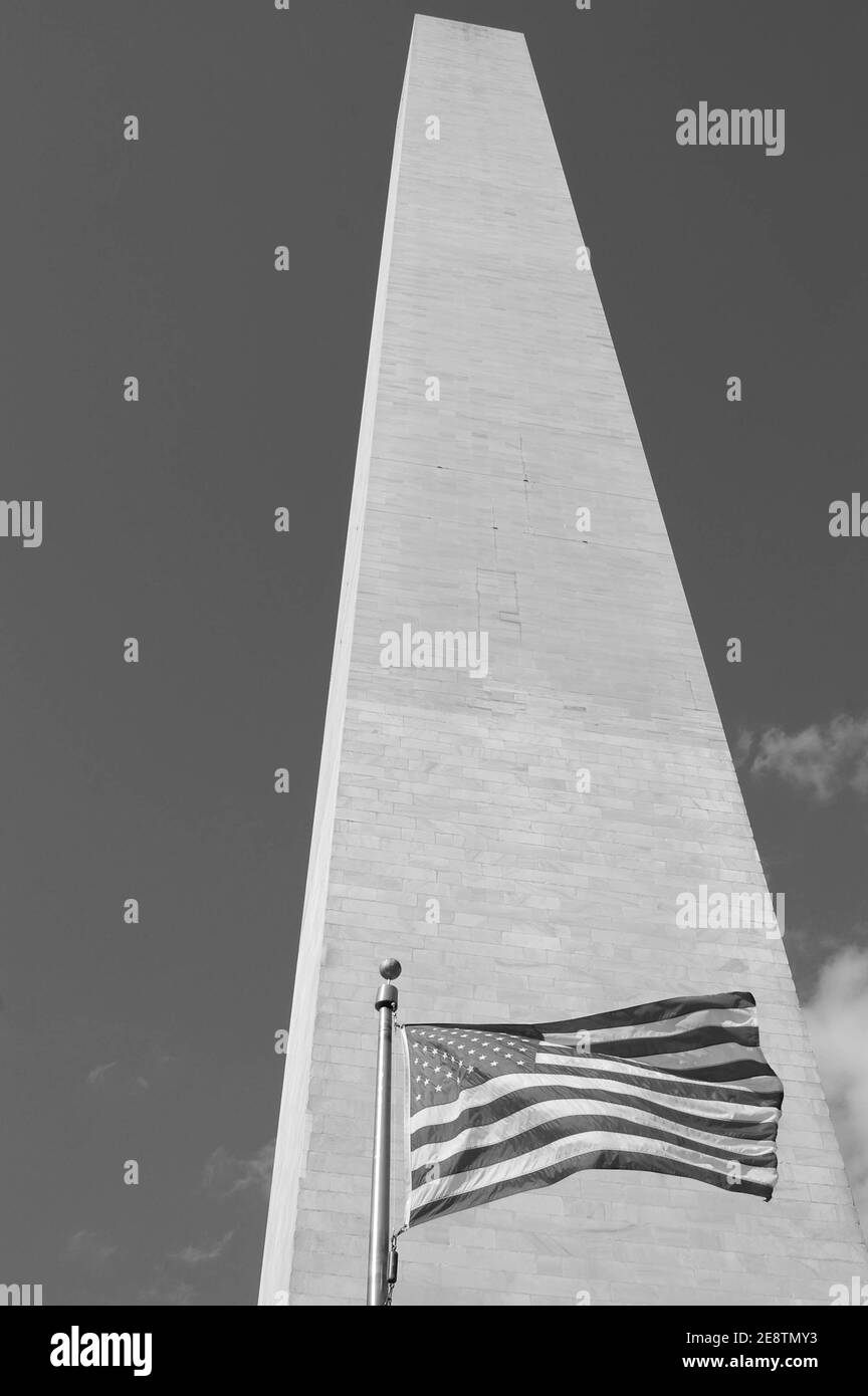 American national monuments Black and White Stock Photos & Images - Alamy