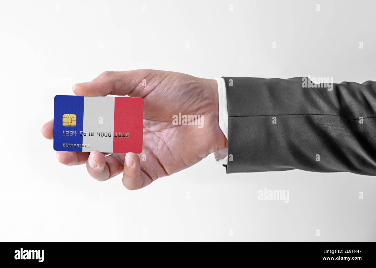 Bank customer france hi-res stock photography and images - Alamy