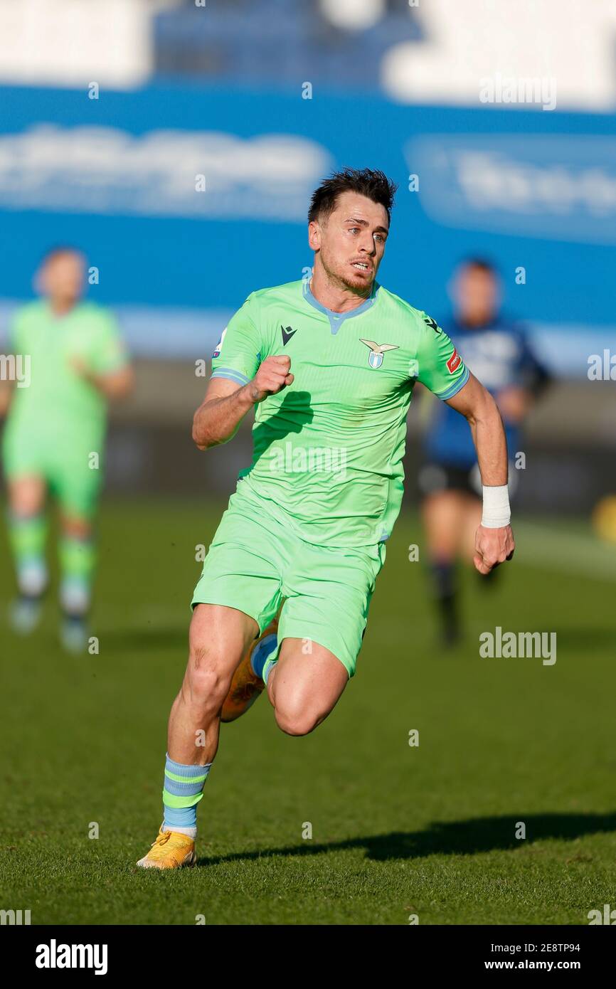 Bergamo, Italy. 31st Jan, 2021. Patric Gil (S.S. Lazio) during Atalanta ...