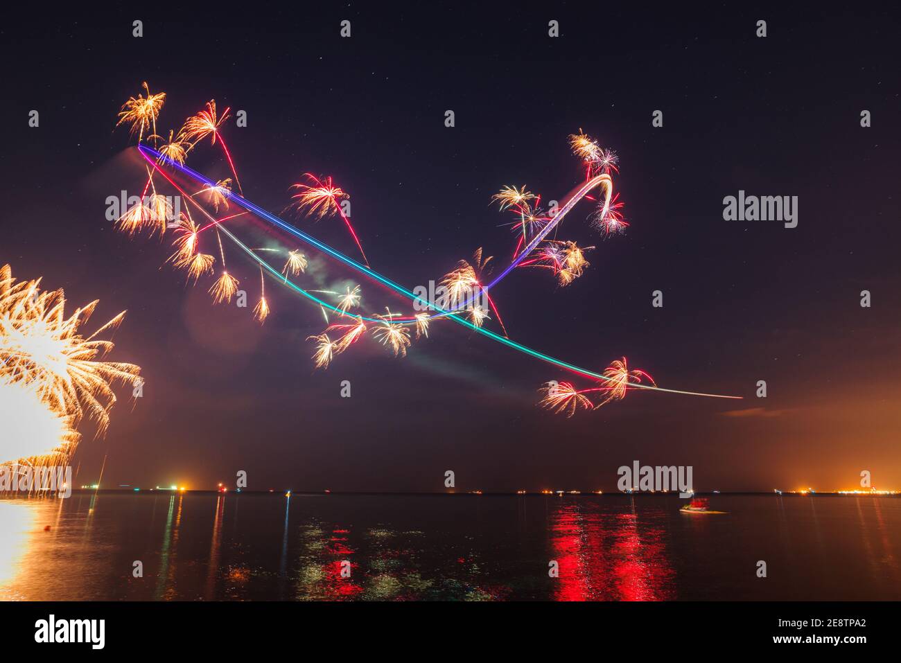 Fireworks display team hi-res stock photography and images - Alamy