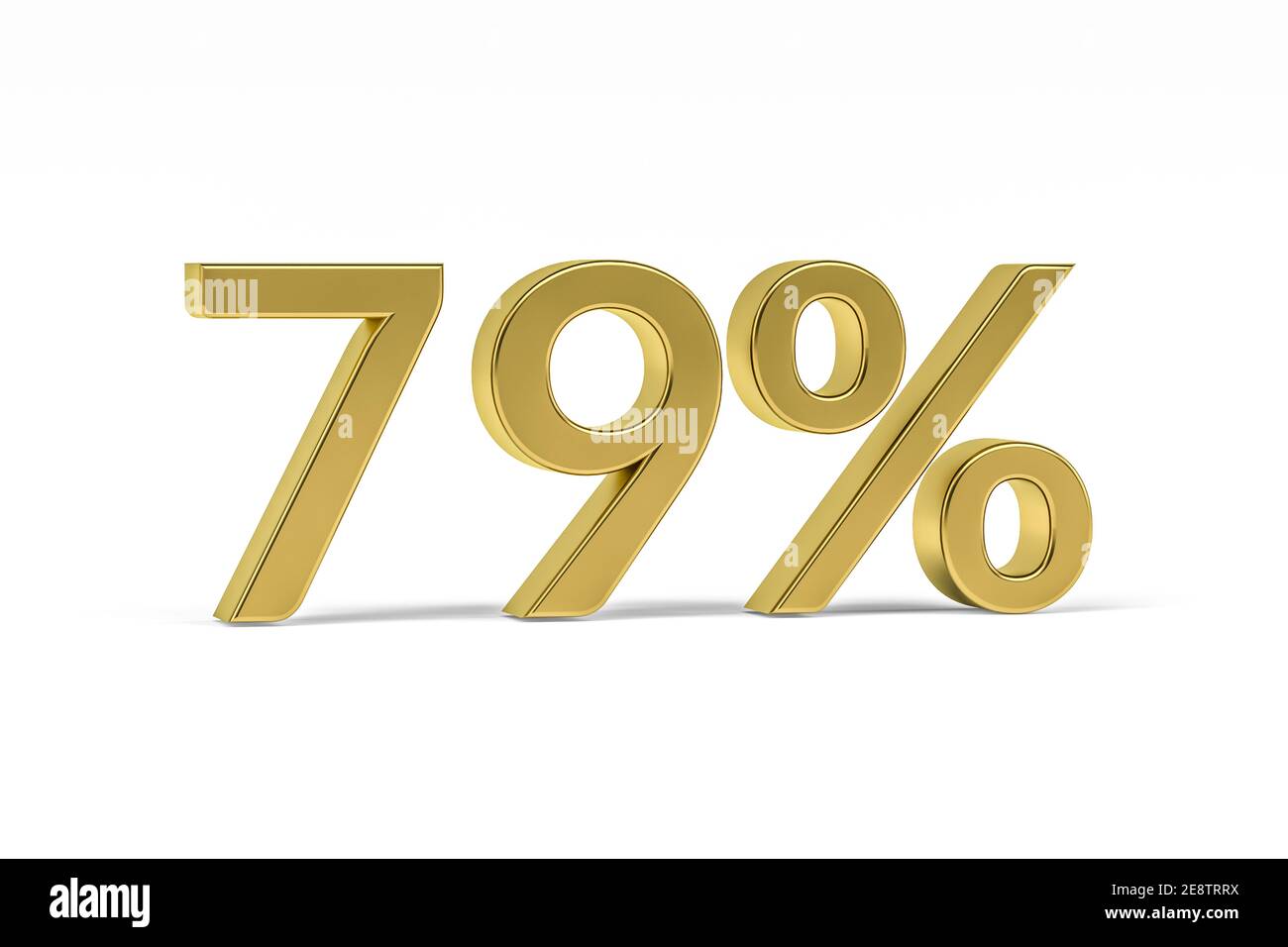 Golden percentage digits - number with percent symbol - golden percent ...