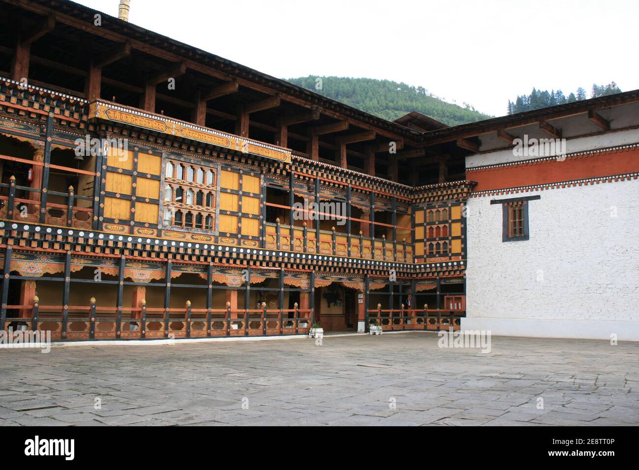buddhist fortress (dzong) in paro in bhutan Stock Photo - Alamy