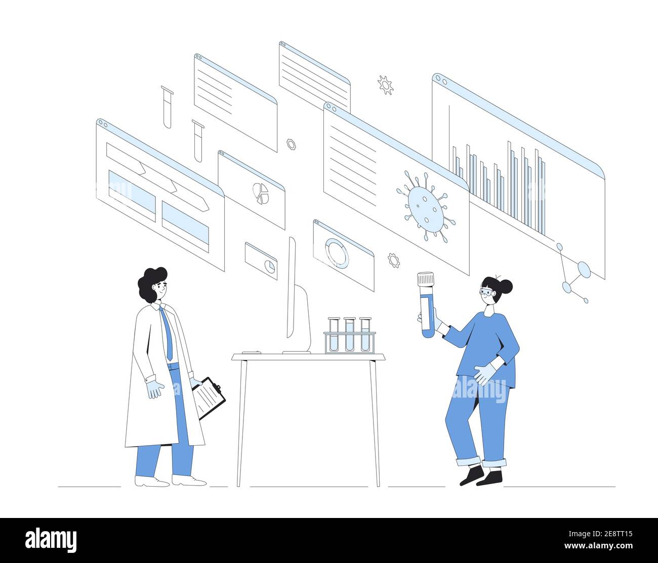 Phase 3 study Stock Vector Images - Alamy