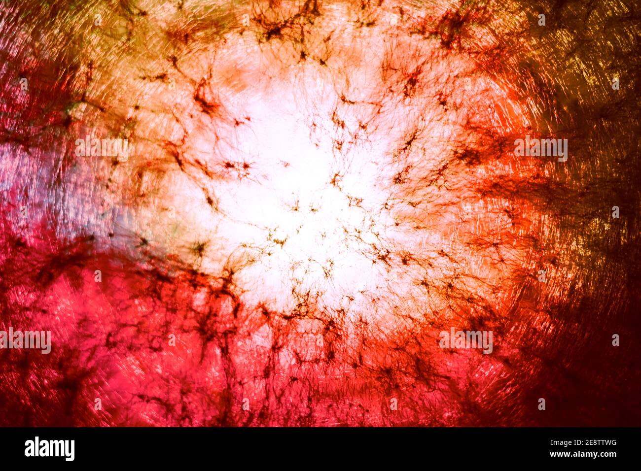Beautiful abstract texture circle in red light. Background pattern for ...