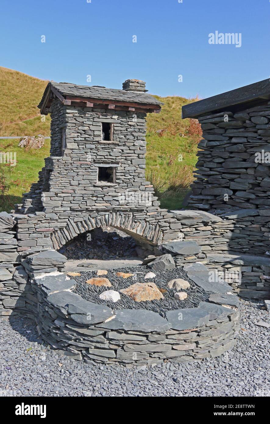 Honister slate mine bridge hi-res stock photography and images - Alamy