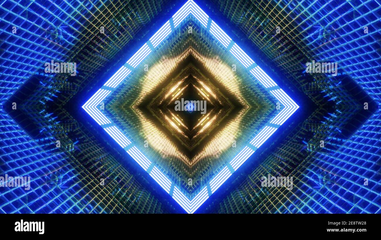 3d render abstract futuristic architecture hi-res stock photography and ...