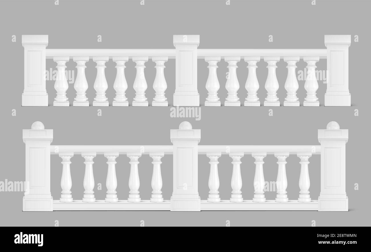 Handrail Detail Stock Vector Images - Alamy