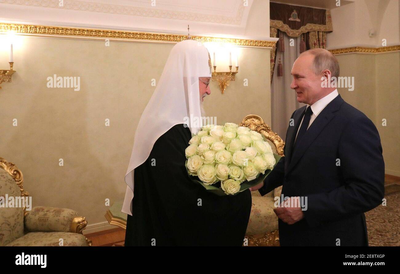 Patriarch Kirill, Putin High Resolution Stock Photography and Images ...