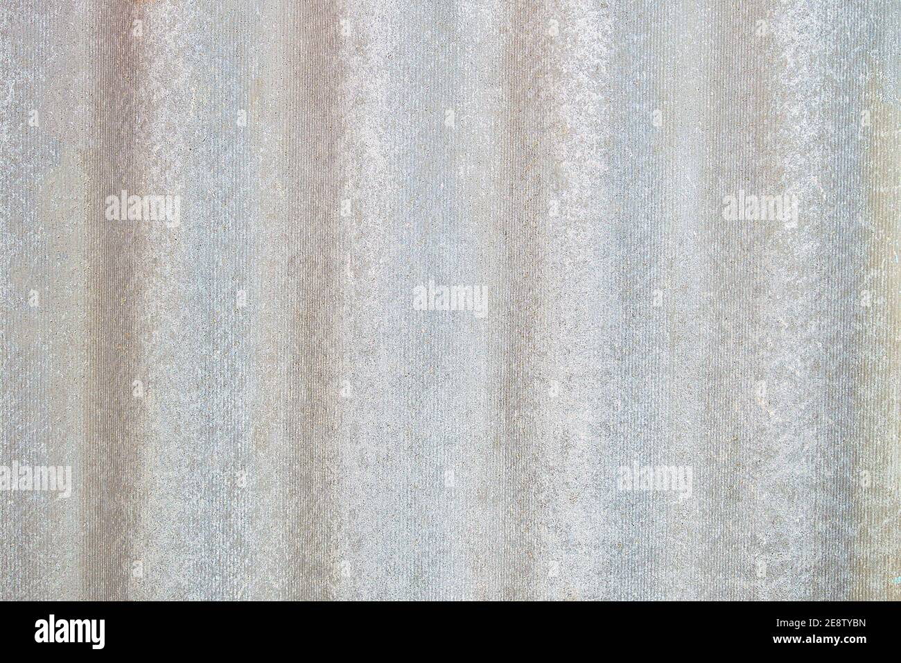 Grey, fluted. View from the front Stock Photo - Alamy