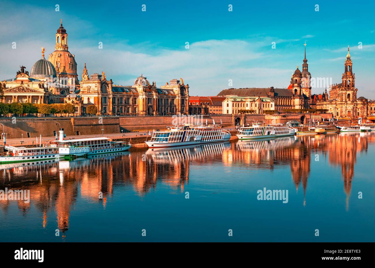 dresden, background, water, travel, city, building, architecture ...