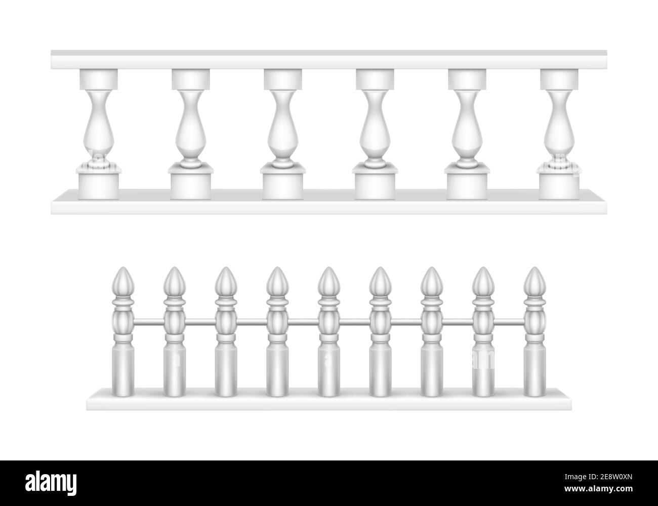 Balustrade Vector High Resolution Stock Photography and Images - Alamy