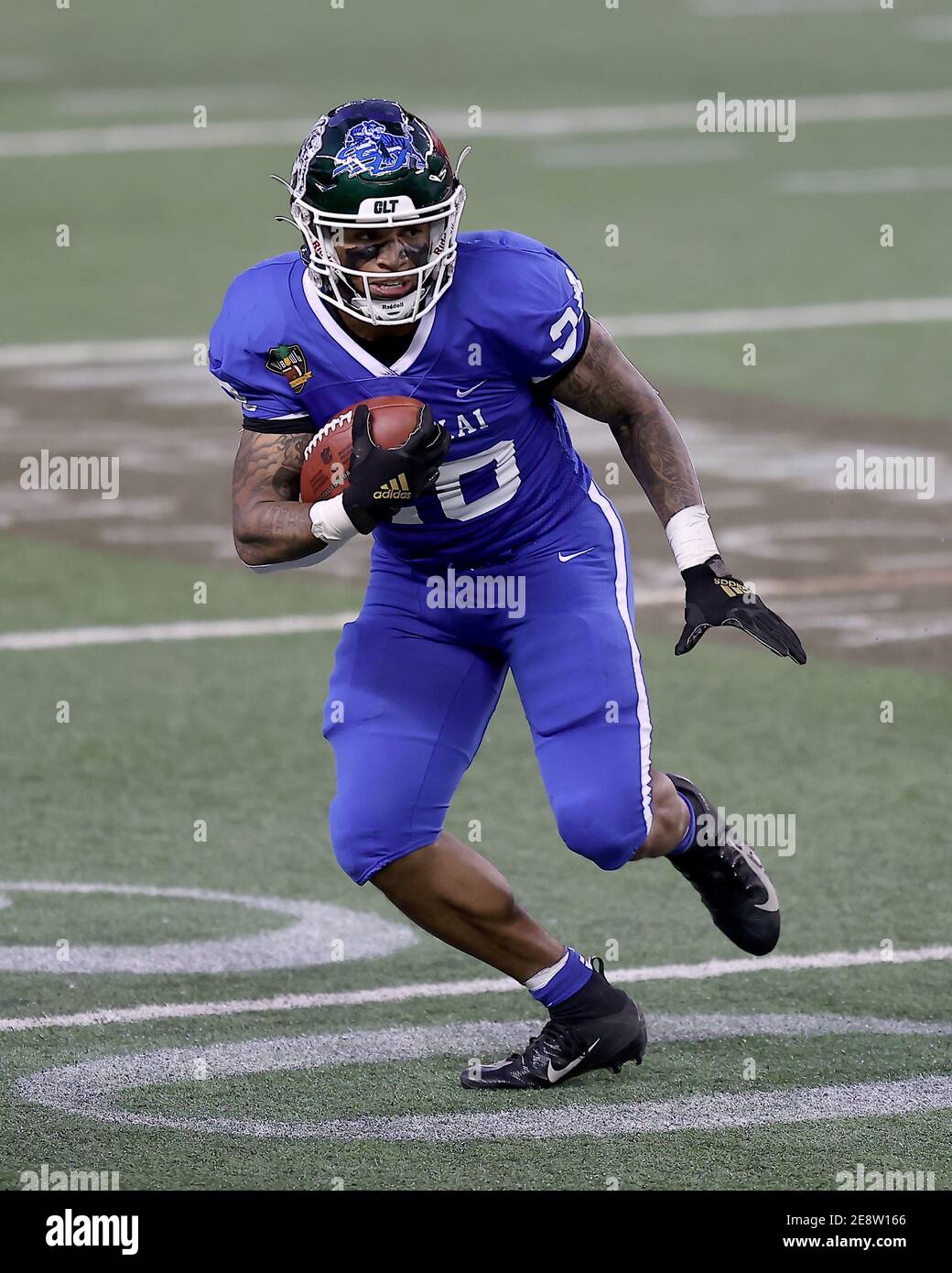 January 31, 2021 - Charlotte 49ers running back Trey Harbison #28 ...