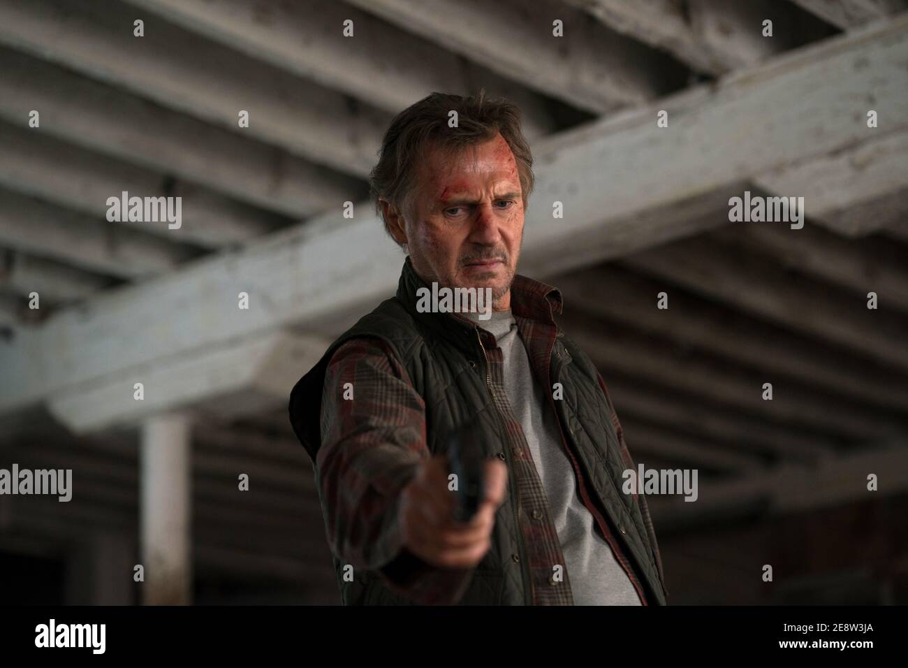 LIAM NEESON in THE MARKSMAN (2021), directed by ROBERT LORENZ. Credit ...