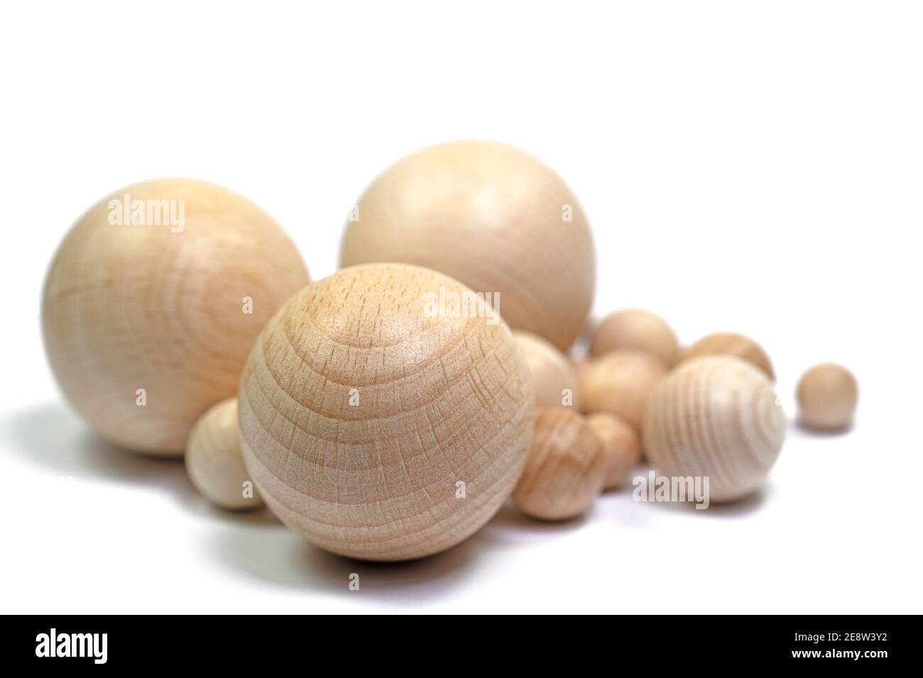 Wooden balls hi-res stock photography and images - Alamy
