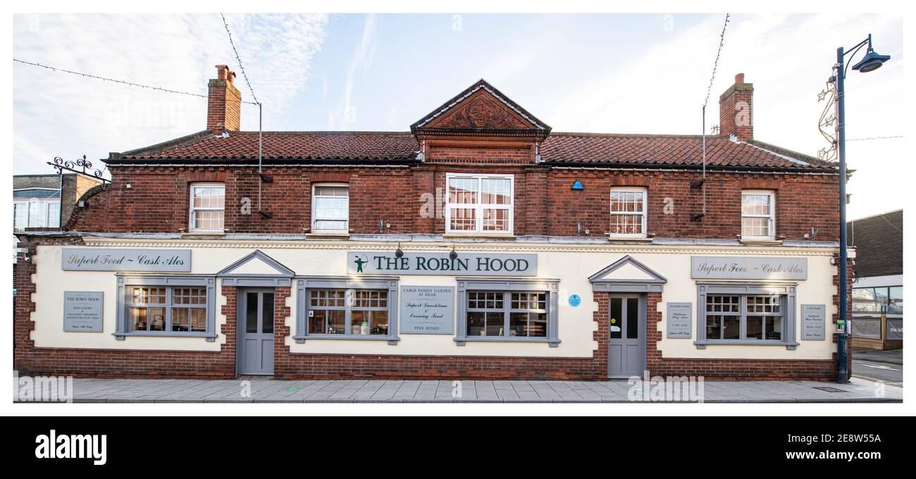 The robin hood sheringham hi-res stock photography and images - Alamy