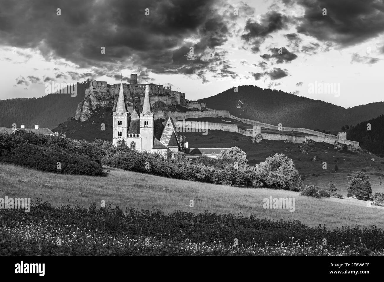 Stronghold building monument Black and White Stock Photos & Images - Alamy