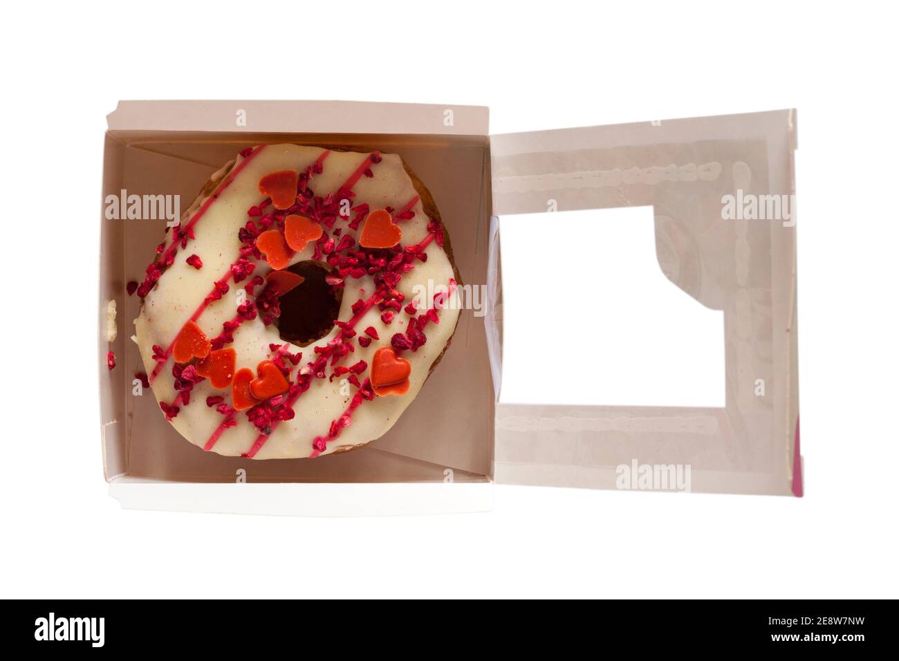 love nut Yumnut from M&S ready for St Valentines day isolated on white ...