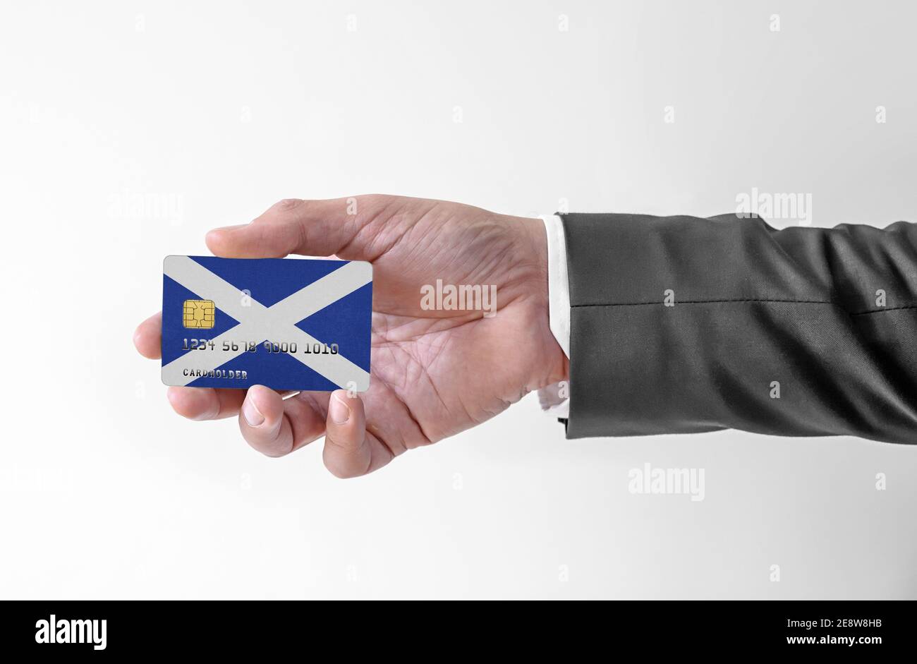 Bank of scotland debit card hi-res stock photography and images - Alamy