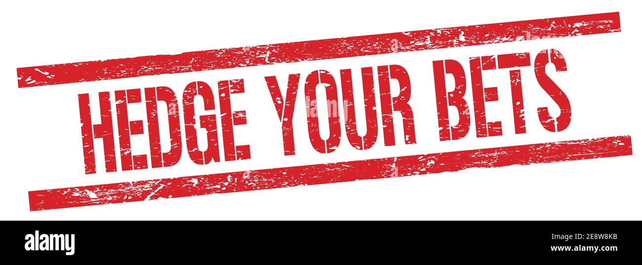 Hedge your bets word hi-res stock photography and images - Alamy