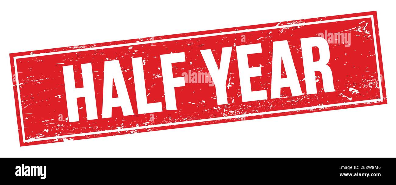 Half year word hi-res stock photography and images - Alamy