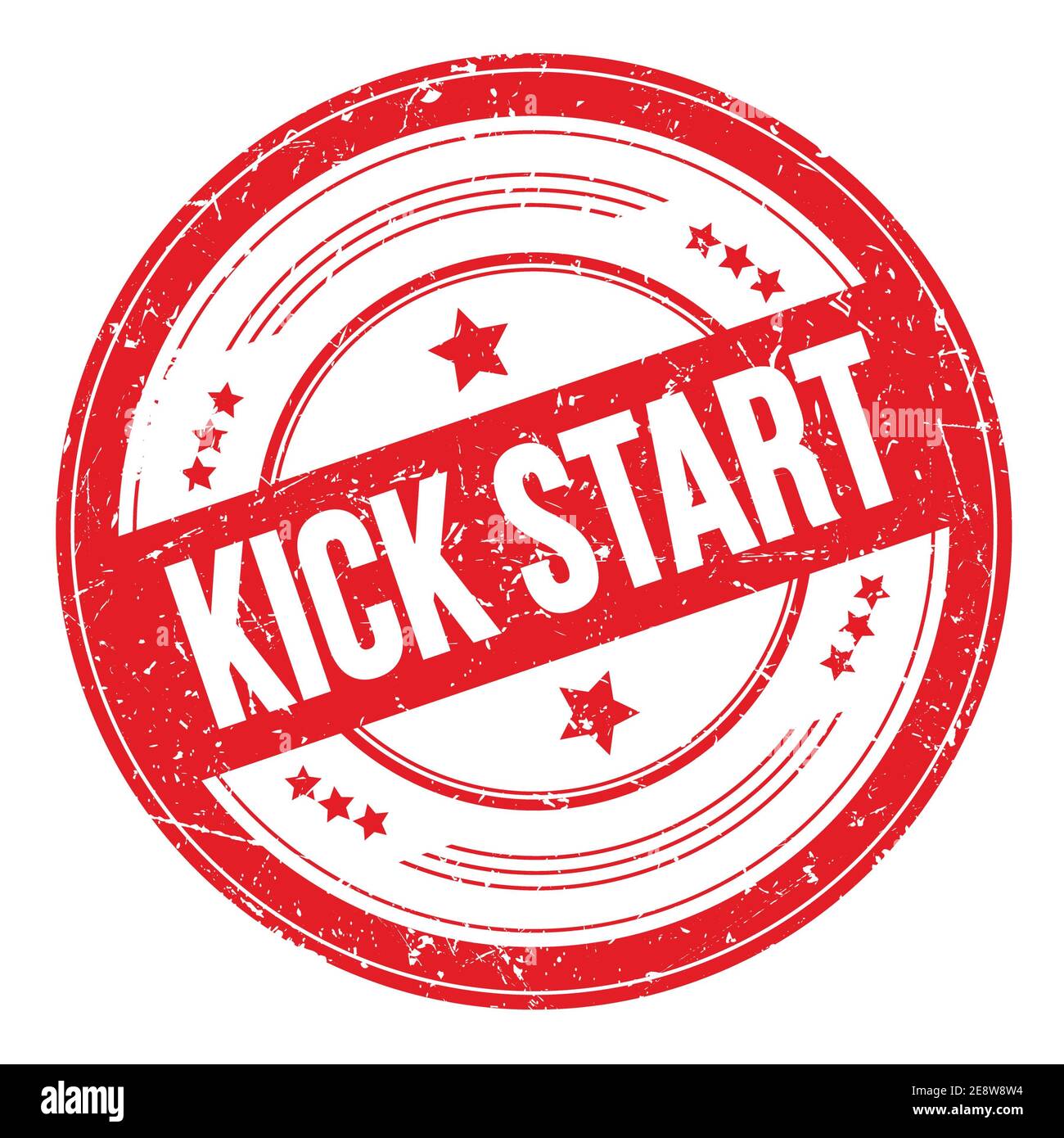 Kick start stamp hi-res stock photography and images - Alamy