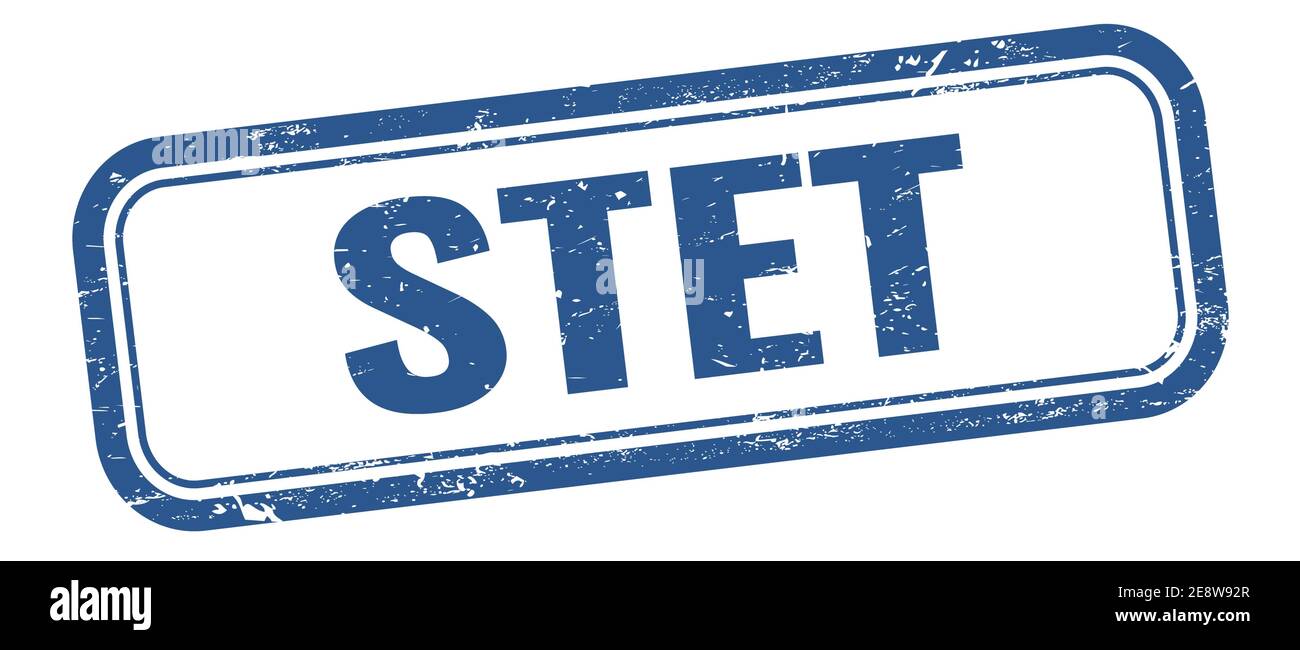 Stet stamp hi-res stock photography and images - Alamy