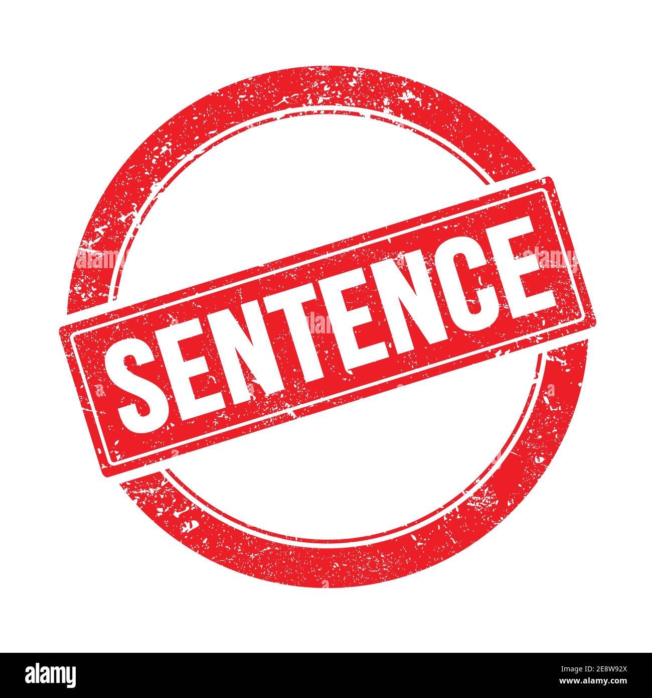 Sentence Stamp Cut Out Stock Images & Pictures - Alamy