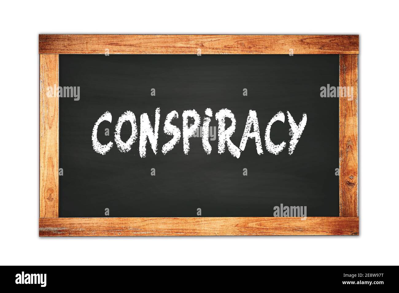 Word conspiracy concept written hi-res stock photography and images - Alamy