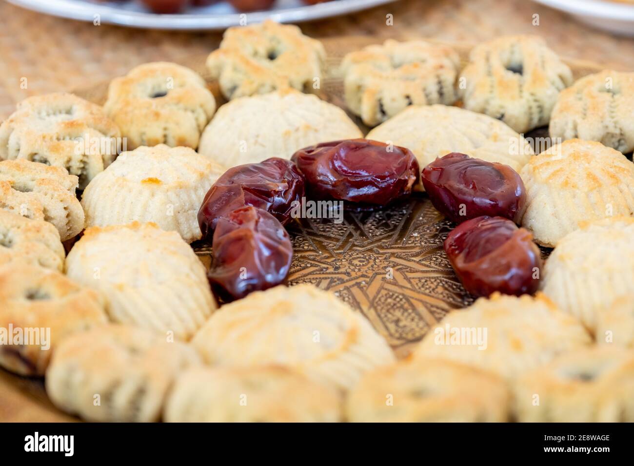 Arabian eid sweets ,mamoul ,kahk, islamic celebration Stock Photo - Alamy