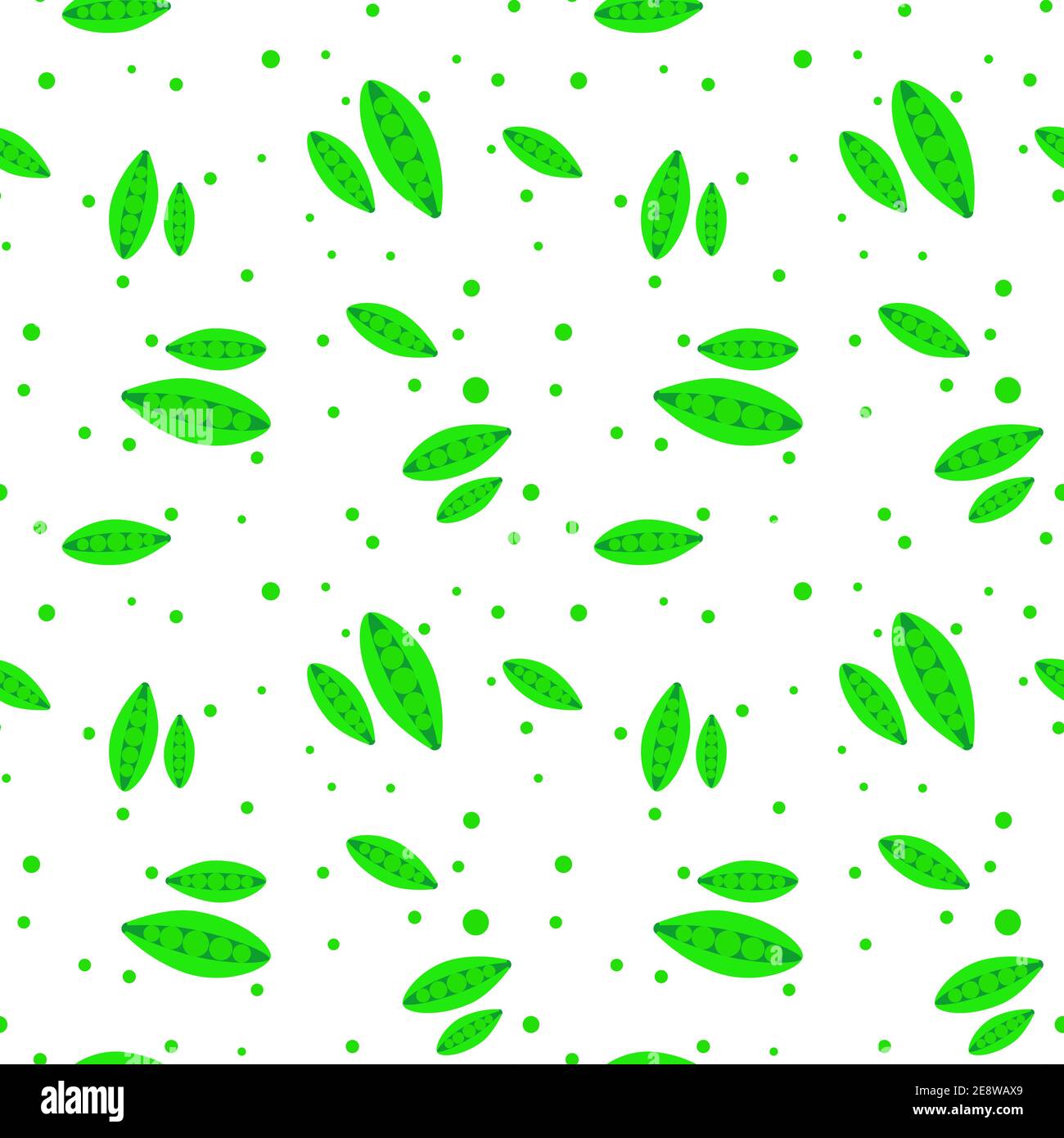 Peas green cartoon vector illustration hi-res stock photography and ...