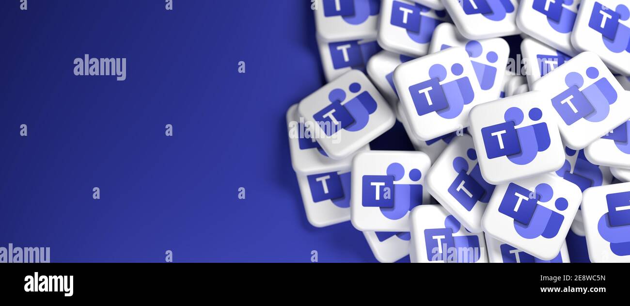 Microsoft teams video hi-res stock photography and images - Alamy