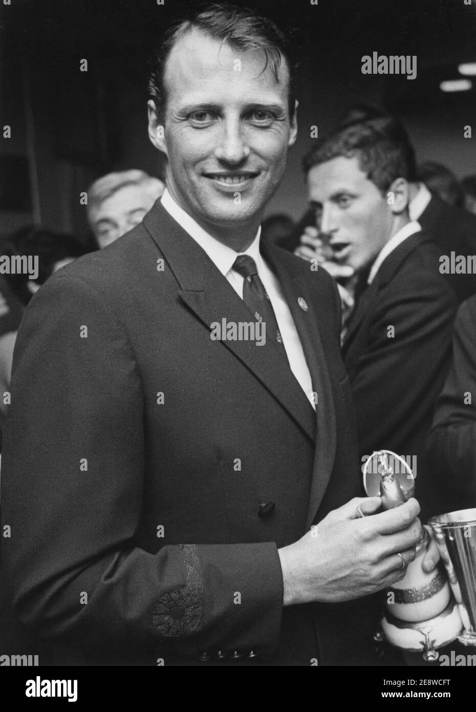 King Harald of Norway. Pictured when being crown prince 1968 Stock ...