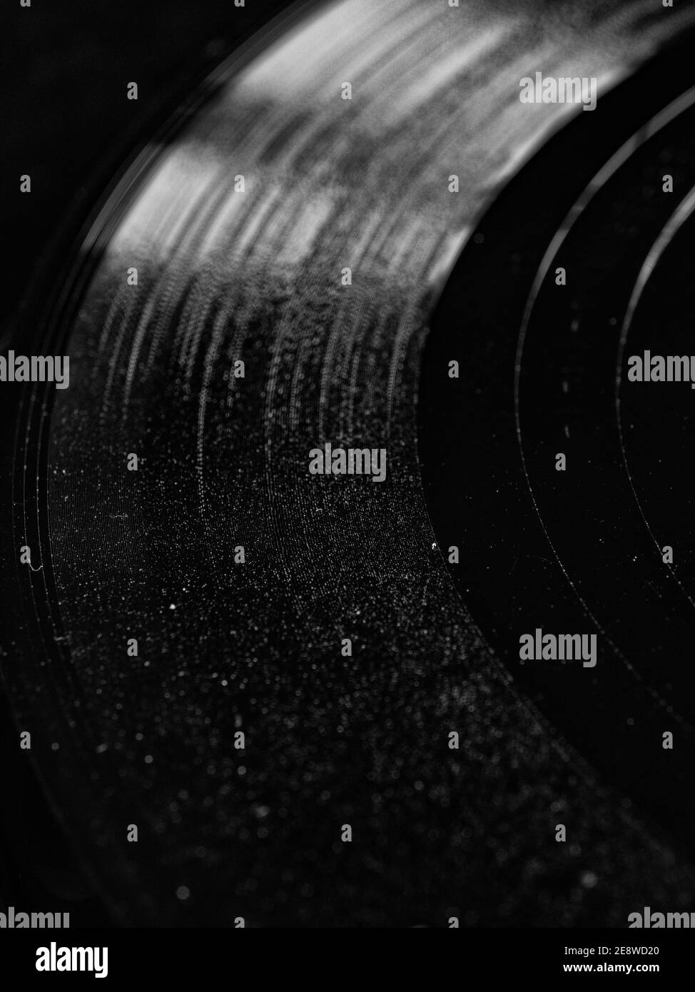 The grooves of an old fashioned LP record vinyl Stock Photo - Alamy