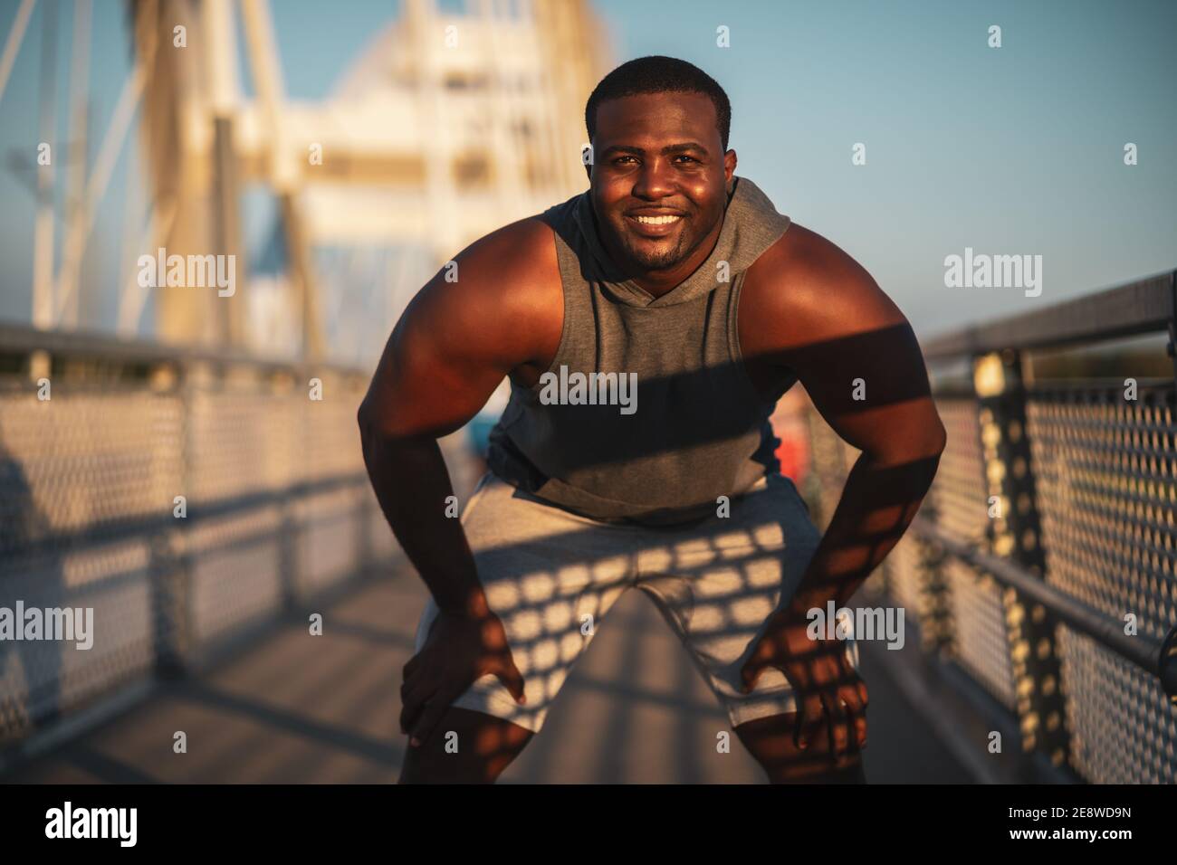 Fat man back hi-res stock photography and images - Alamy