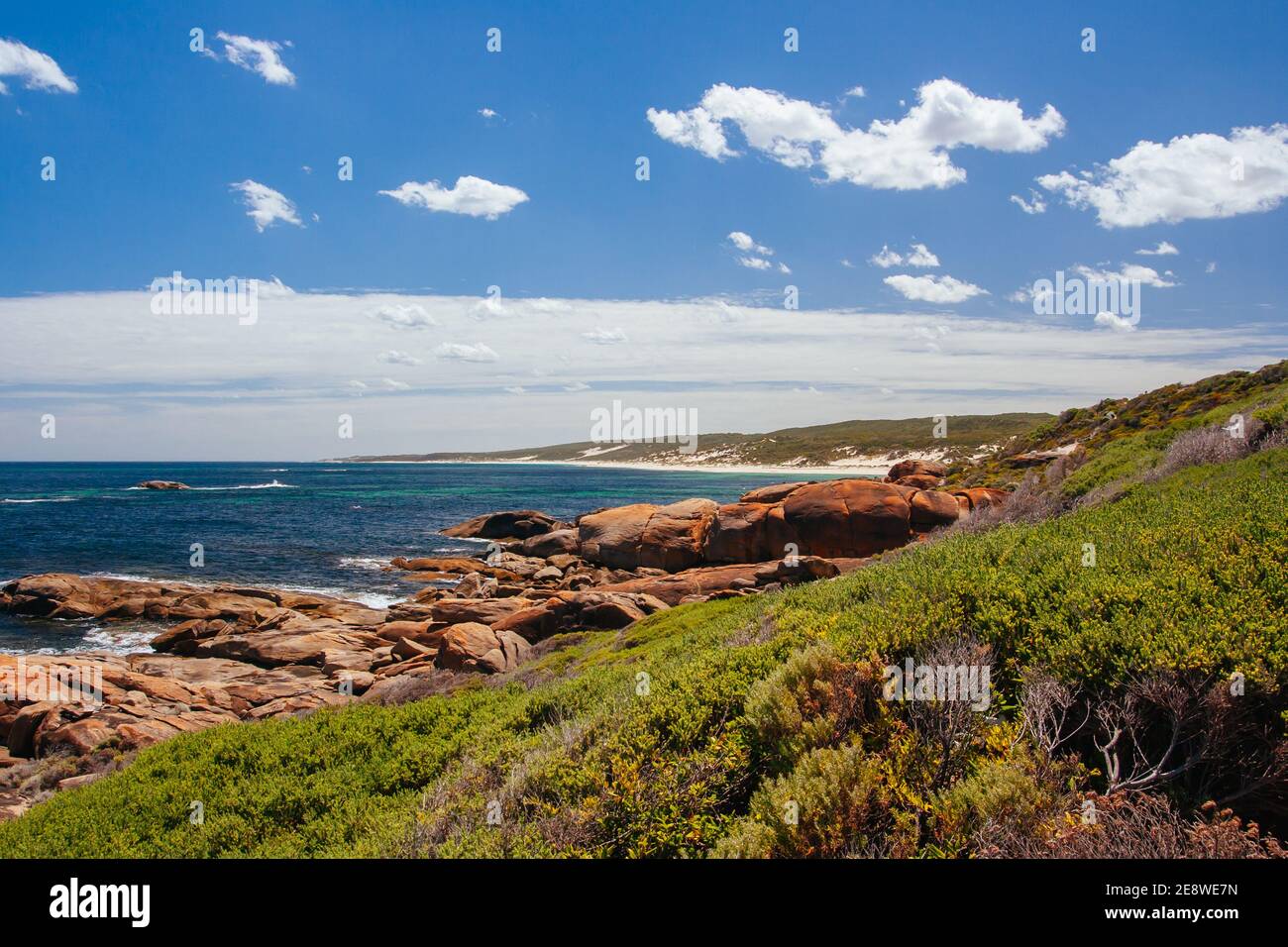 Australian Beach Scene Margaret River Stock Photo - Alamy