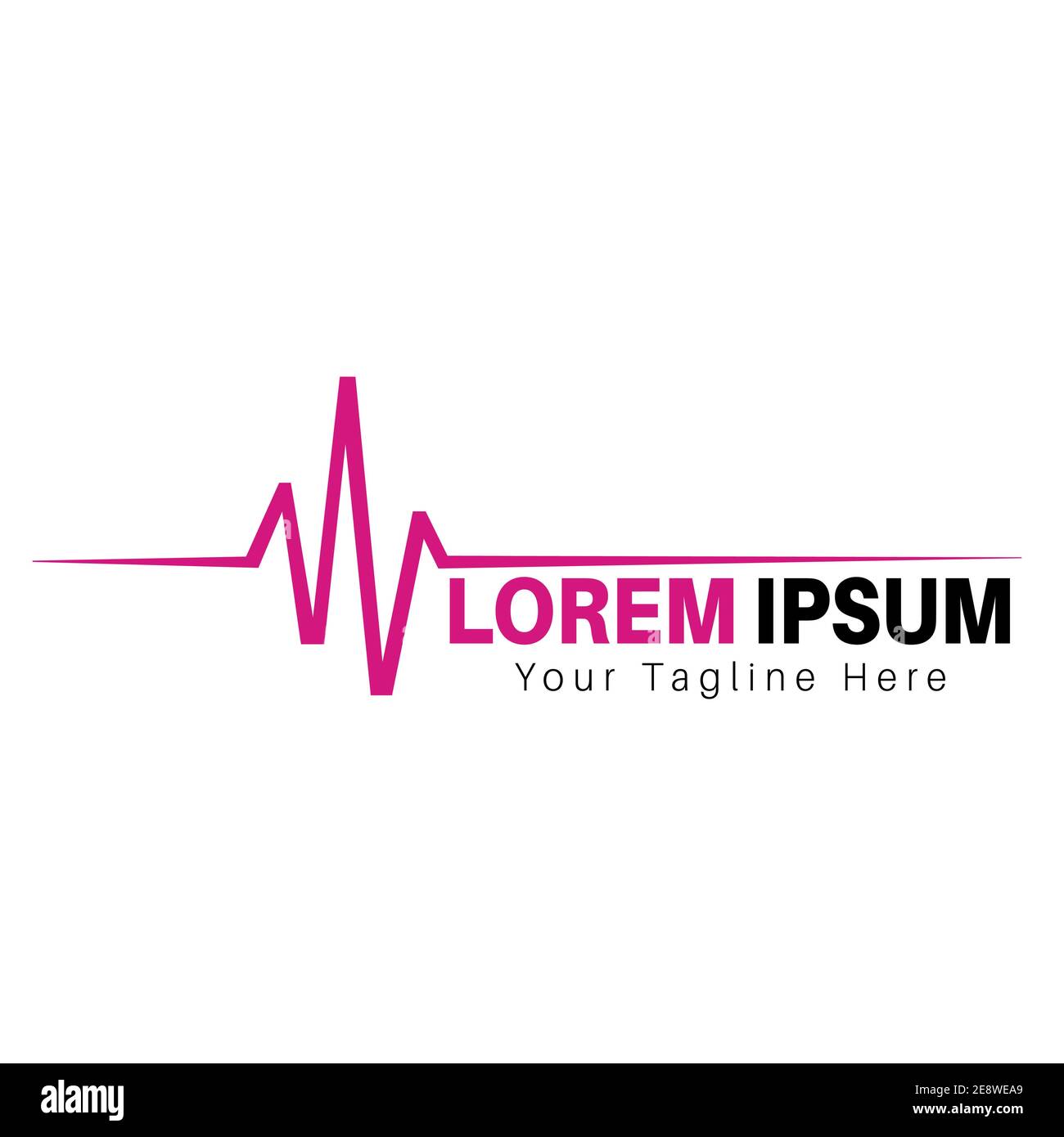 Cardiology logo hi-res stock photography and images - Alamy