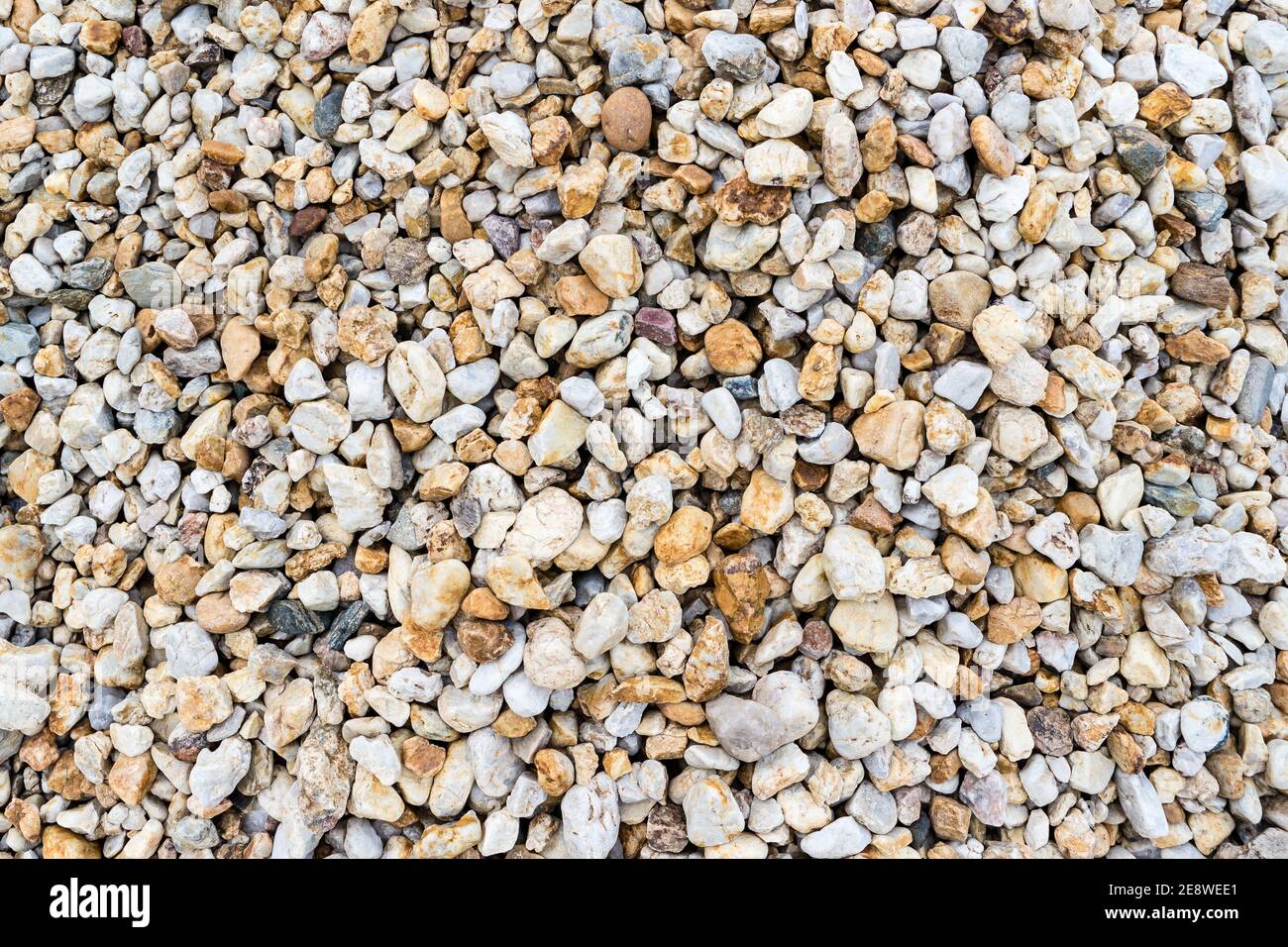 small pebble stones texture background Stock Photo - Alamy