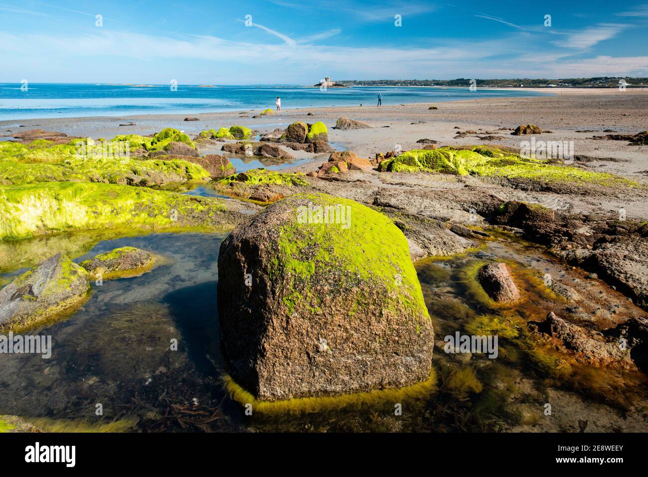 Channel islands rock pools hi-res stock photography and images - Alamy