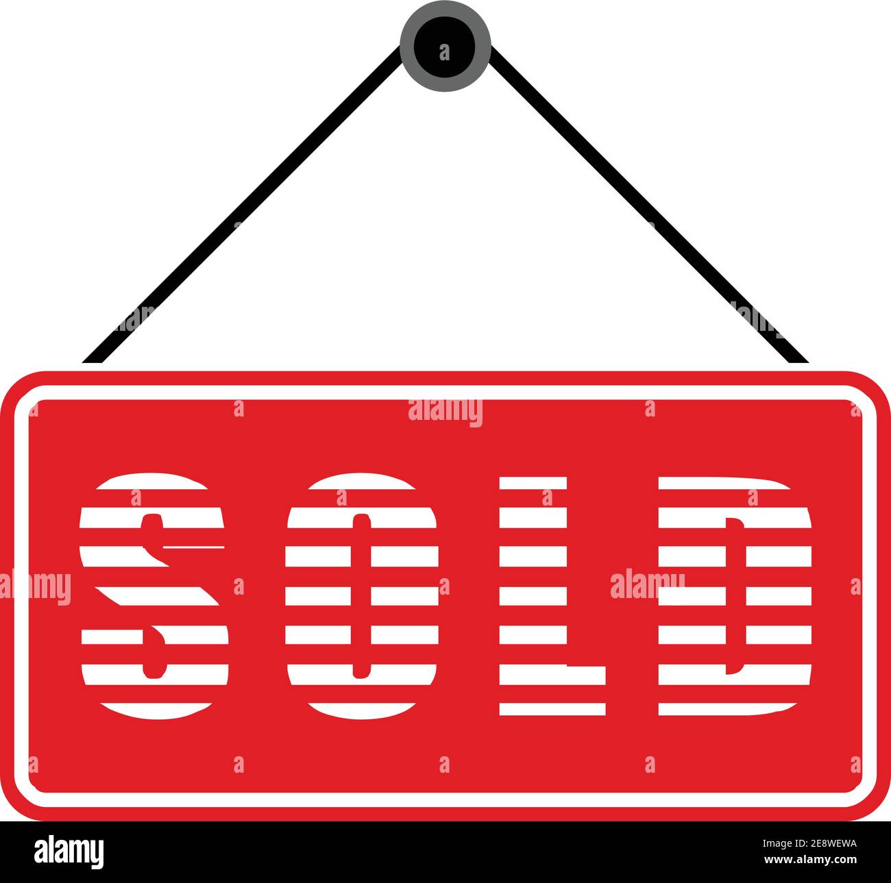 sold out icon vector concept design logo concept graphic design Stock ...