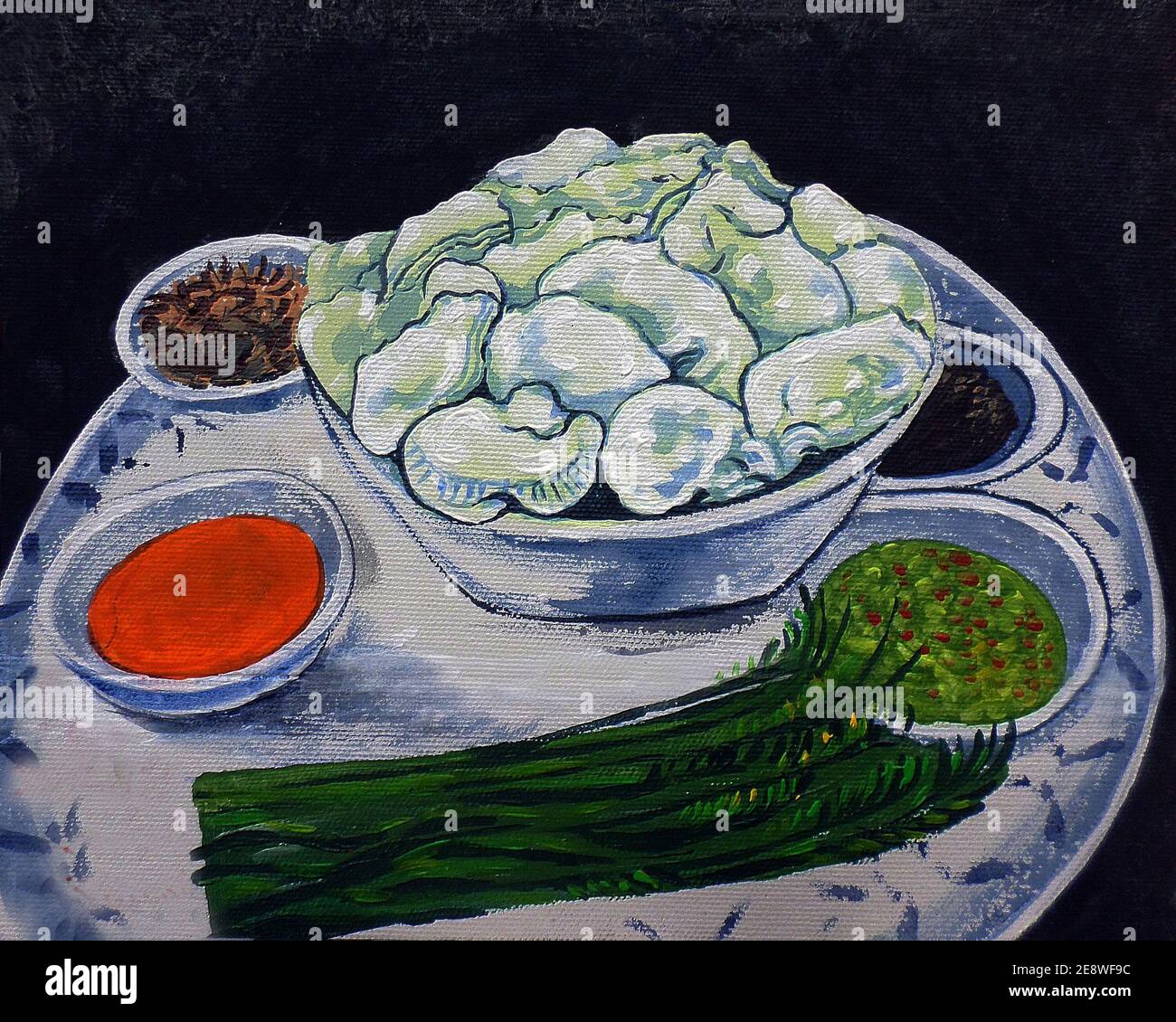 Realistic Food Paintings