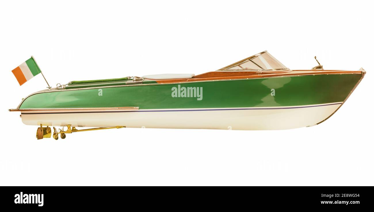 Riva speedboat Cut Out Stock Images & Pictures - Alamy