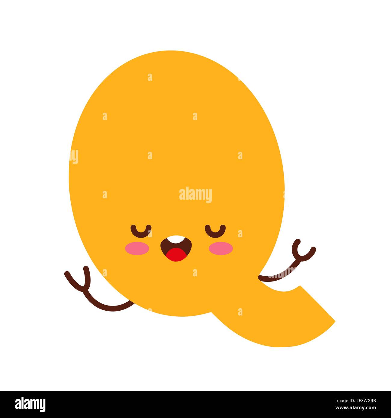 Cartoon Letter Q High Resolution Stock Photography and Images - Alamy