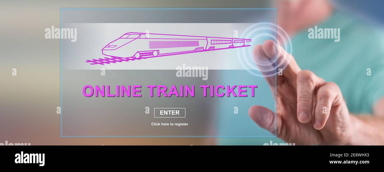 Digital rail ticket hi-res stock photography and images - Alamy