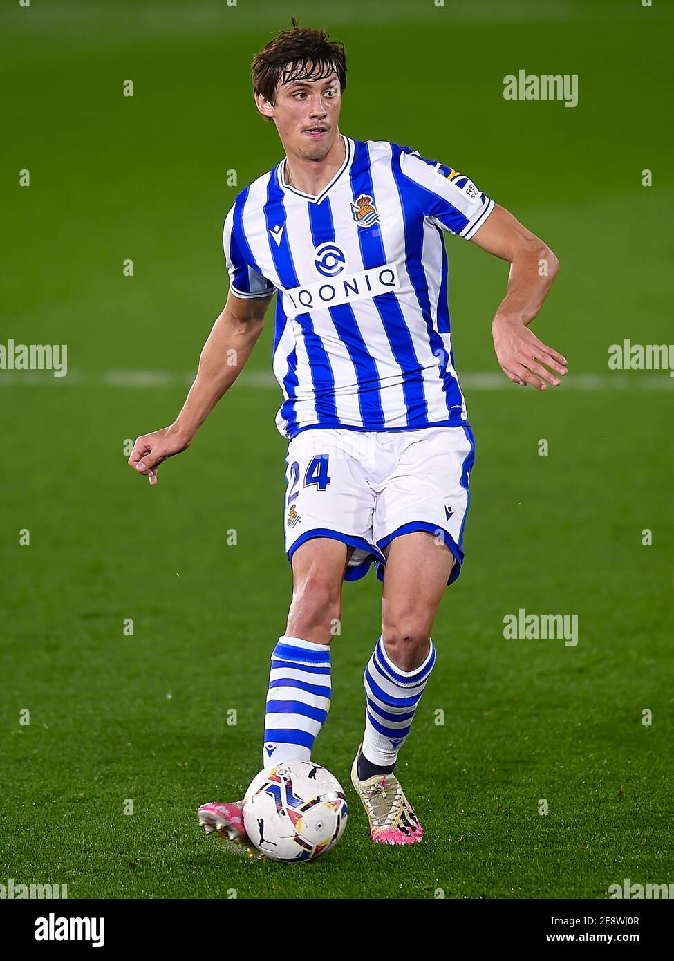 Robin Le Normand of Real Sociedad during the La Liga match between ...