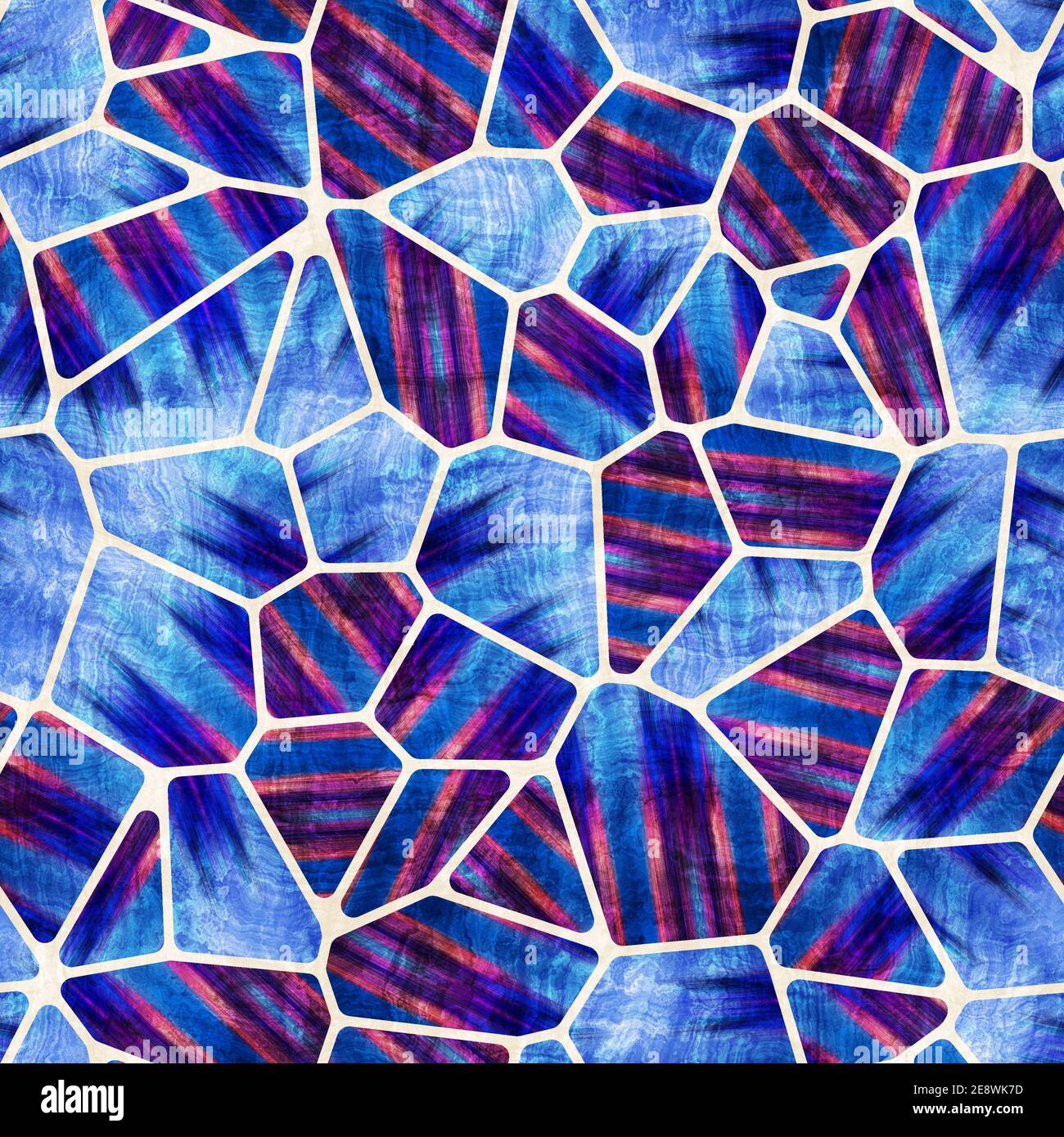 Seamless geo tile shape collage surface pattern Stock Photo - Alamy