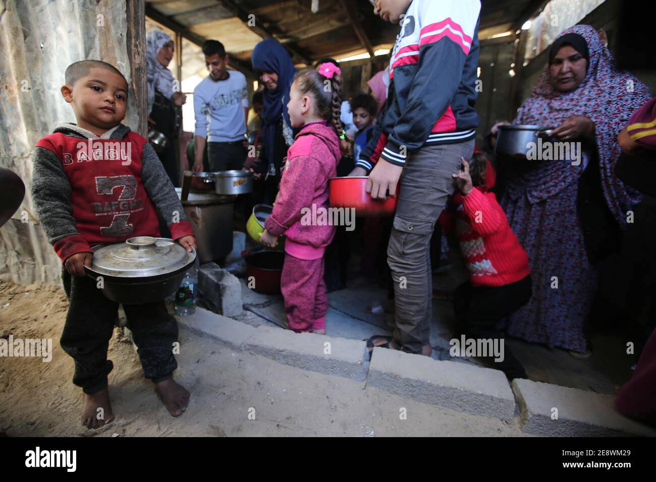 The Gaza Strip, The Gaza Strip, Palestine. 1st Feb, 2021. Palestinian ...