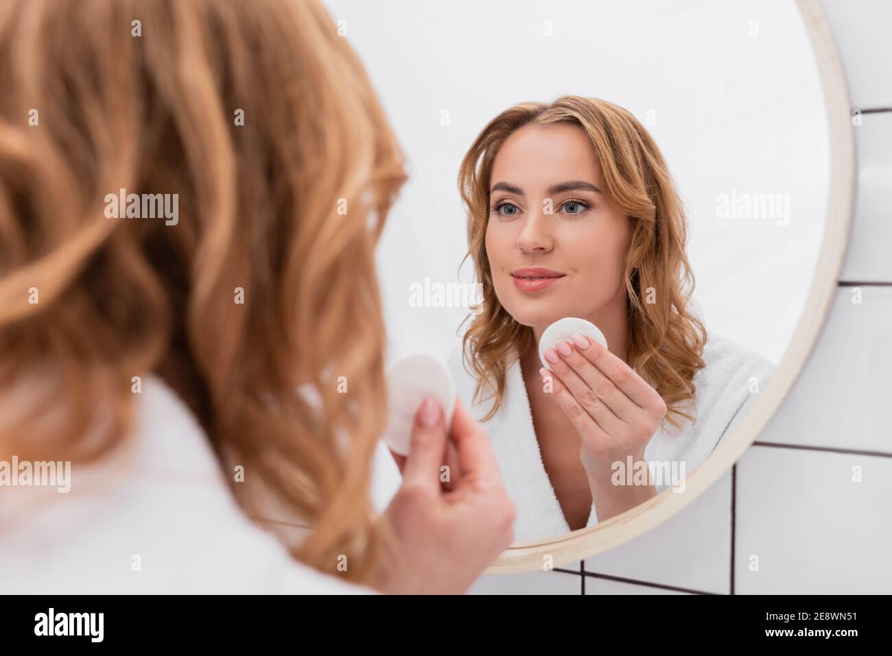 Applying toner hi-res stock photography and images - Alamy