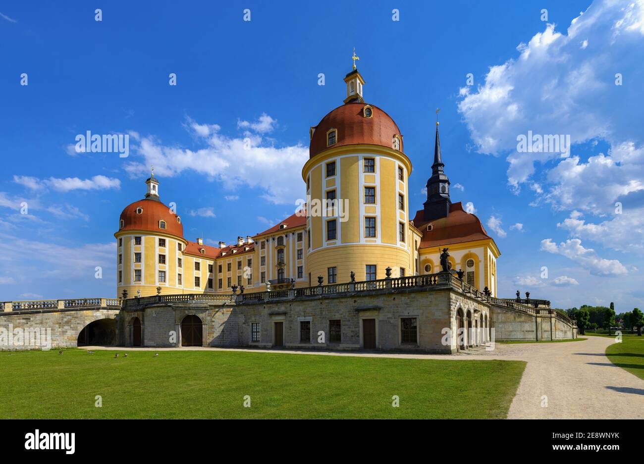 Moritzburg - "castle for Cinderella Stock Photo - Alamy
